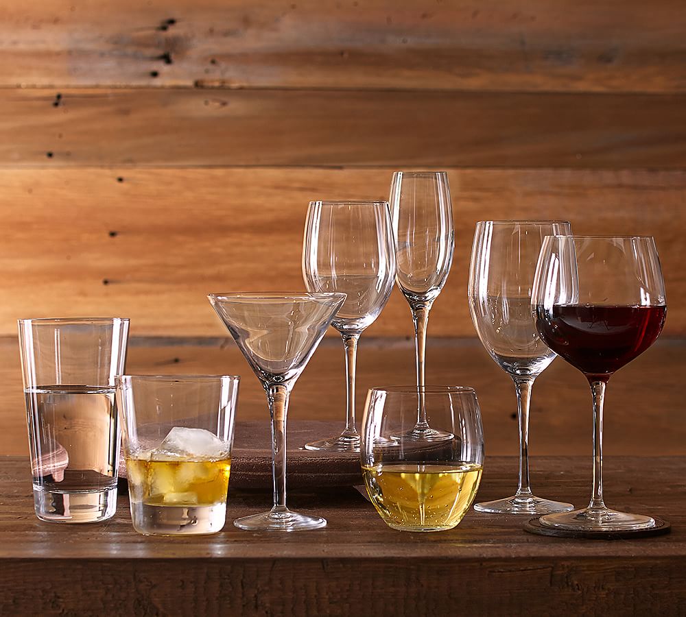 Salerno Glassware, Set of 6 | Pottery Barn