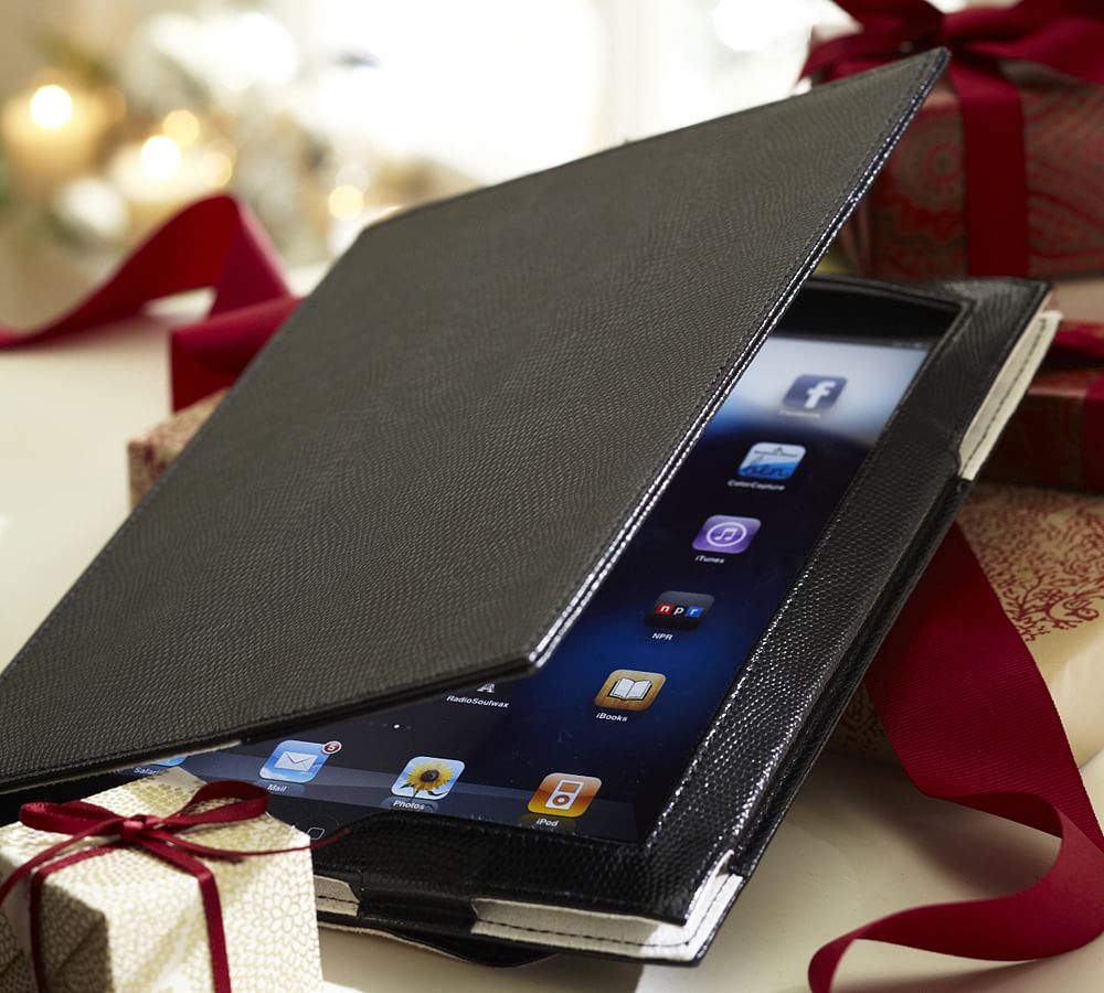 McKenna Leather Tablet Case | Pottery Barn