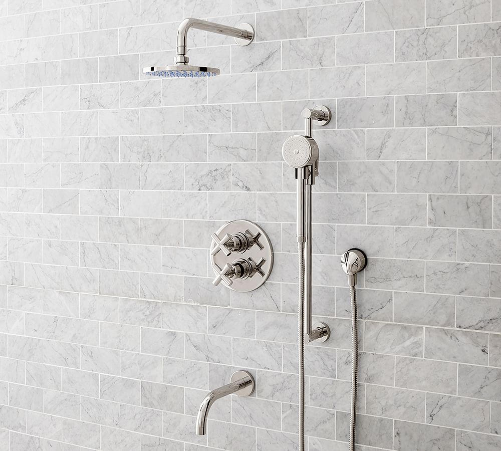 Exton Shower & Tub Sets | Pottery Barn