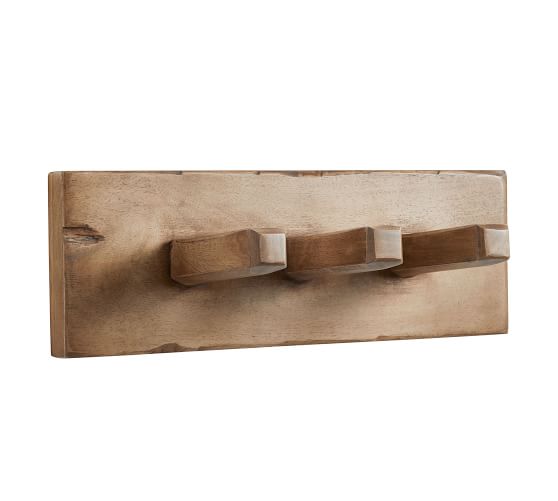 Casa Wood Wall Hooks | Pottery Barn