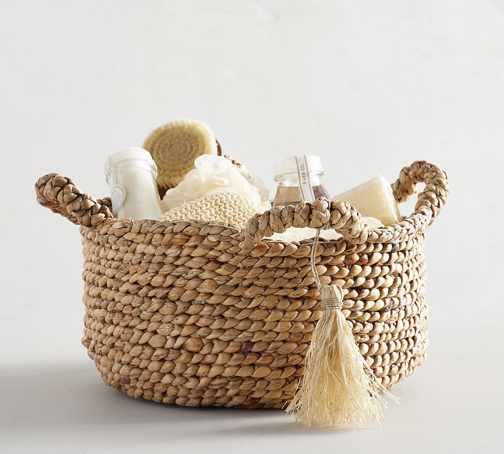 Palma Round Seagrass Baskets | Pottery Barn