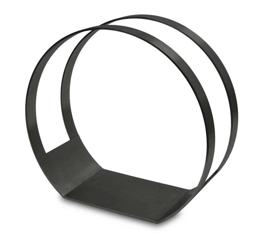 Modern Round Firewood Rack | Pottery Barn