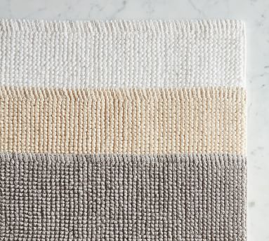Textured Organic Bath Mat | Pottery Barn