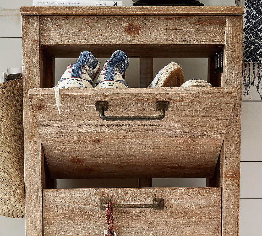 Parker Collection Shoe Storage | Pottery Barn