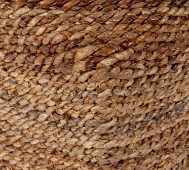 Woven Abaca Square Accent Table | Pottery Barn