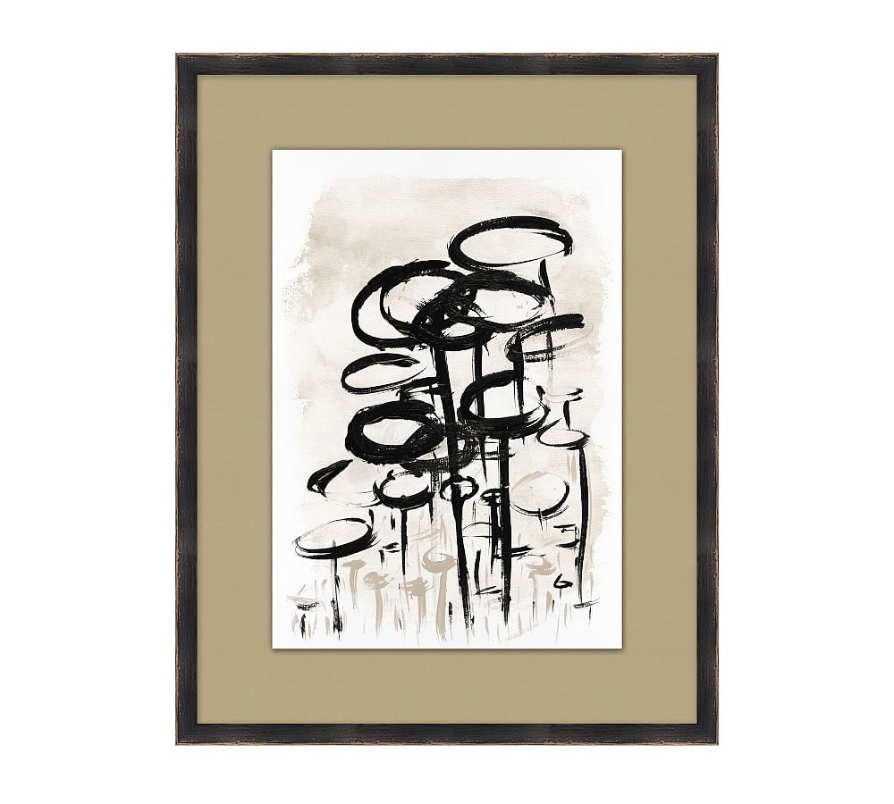 Nature Abstract Botanical Prints | Framed Wall Art | Pottery Barn