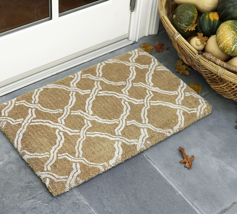 Kendra Trellis Doormat | Pottery Barn