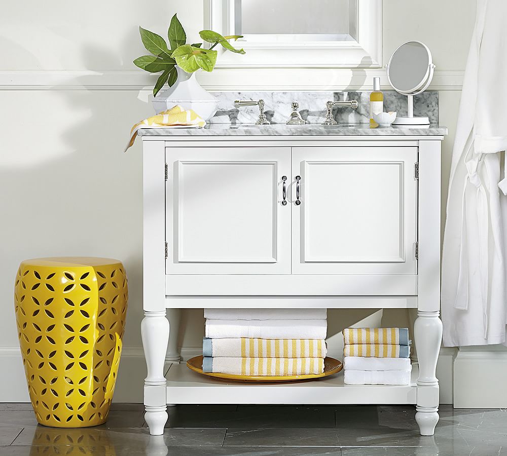 Marlo Stripe Organic Bath Towels | Pottery Barn