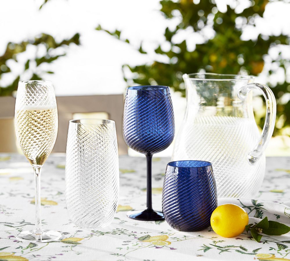 Monique Lhuillier Campania Outdoor Pitcher | Pottery Barn