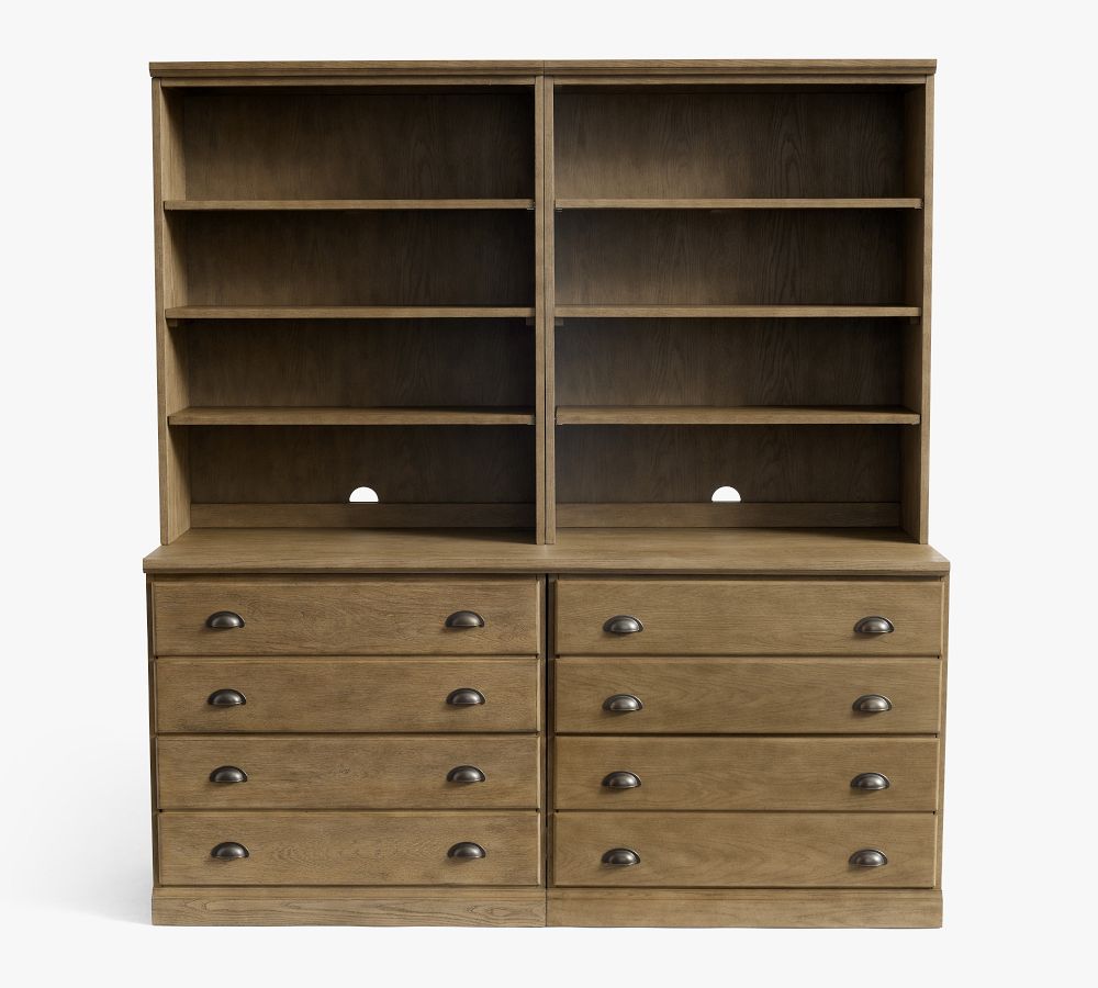 Printers Double Bookcase | Pottery Barn