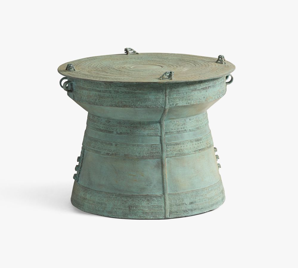 Frog Drum Outdoor Side Table | Pottery Barn