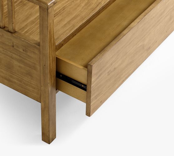 Heritage Farmhouse Entryway Storage Bench | Pottery Barn