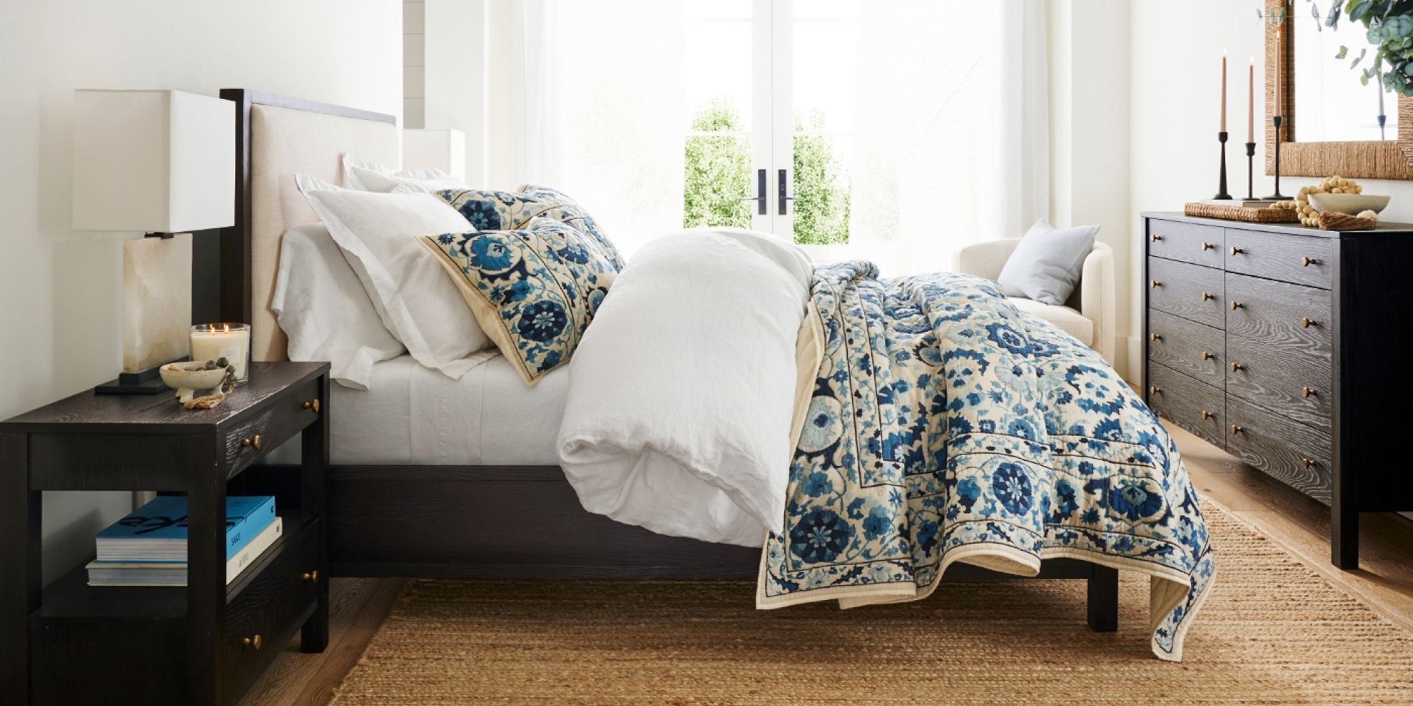 Penelope Handcrafted Quilted Sham | Pottery Barn