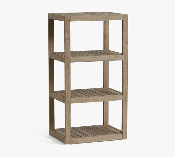 Indio Outdoor Storage Shelves | Pottery Barn