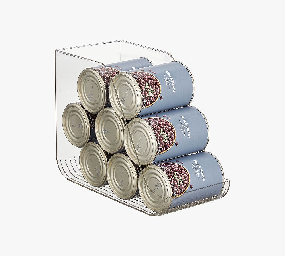 Clear Plastic Storage Bottle & Can Bin Sets | Pottery Barn