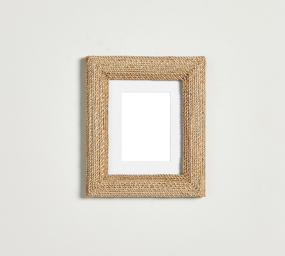 Abaca Rope Woven Frame | Pottery Barn