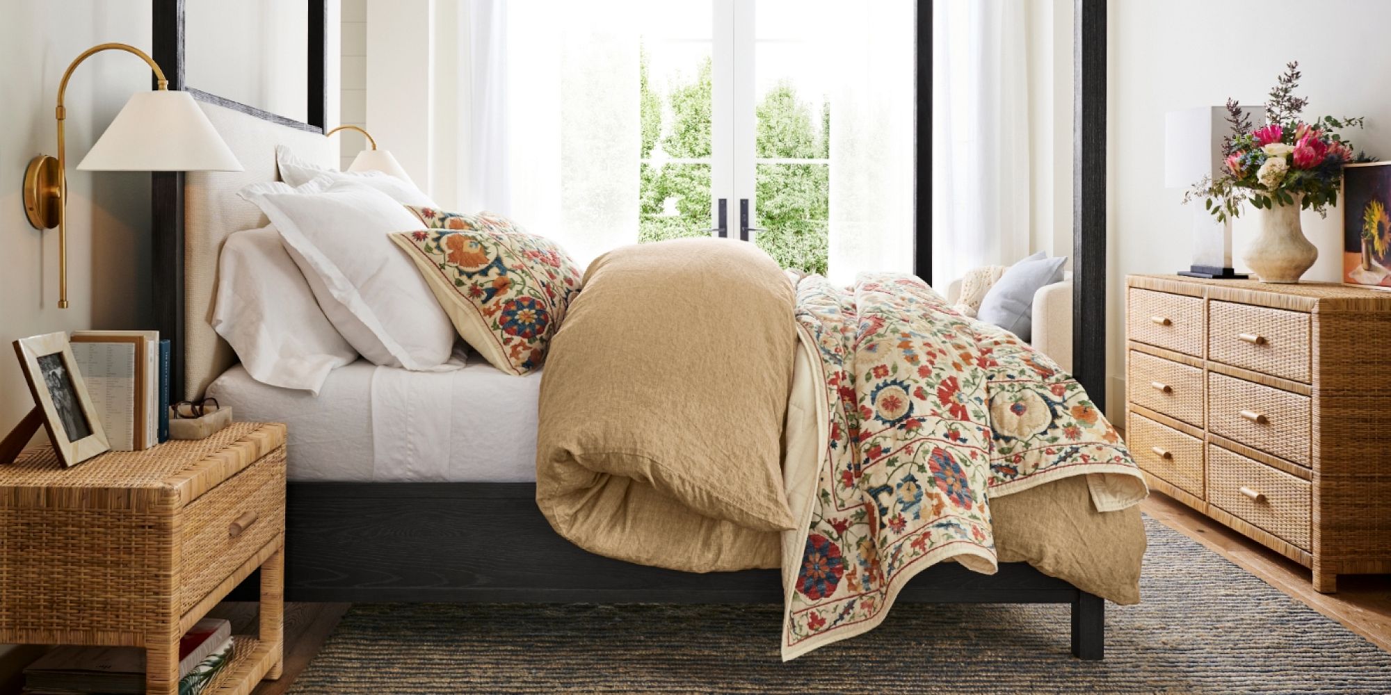 Penelope Handcrafted Quilted Sham | Pottery Barn