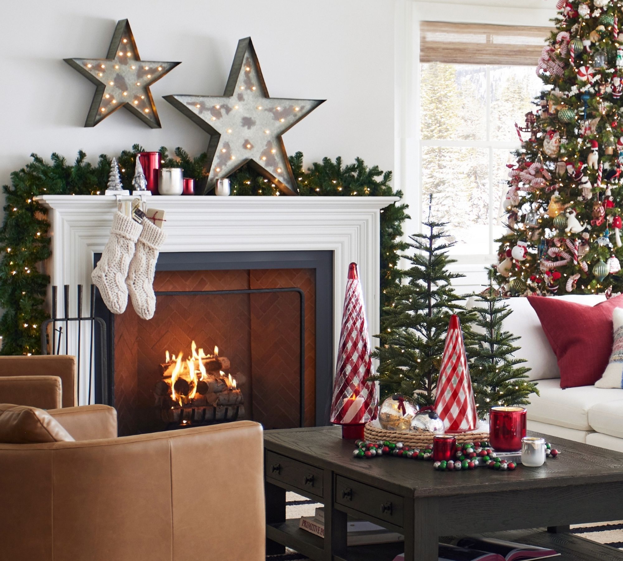 Galvanized Marquee Star | Pottery Barn