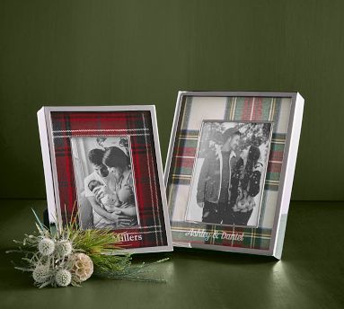 Stewart Plaid Frames | Pottery Barn