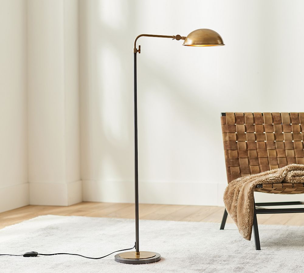 Bergen Metal Task Floor Lamp | Pottery Barn