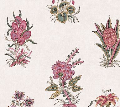 Botanical Print Wallpaper Sample - 8"W x 12"L | Pottery Barn