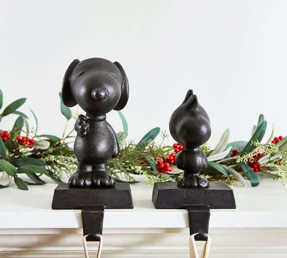 Peanuts™ Stocking Holders - Set Of 2 | Pottery Barn