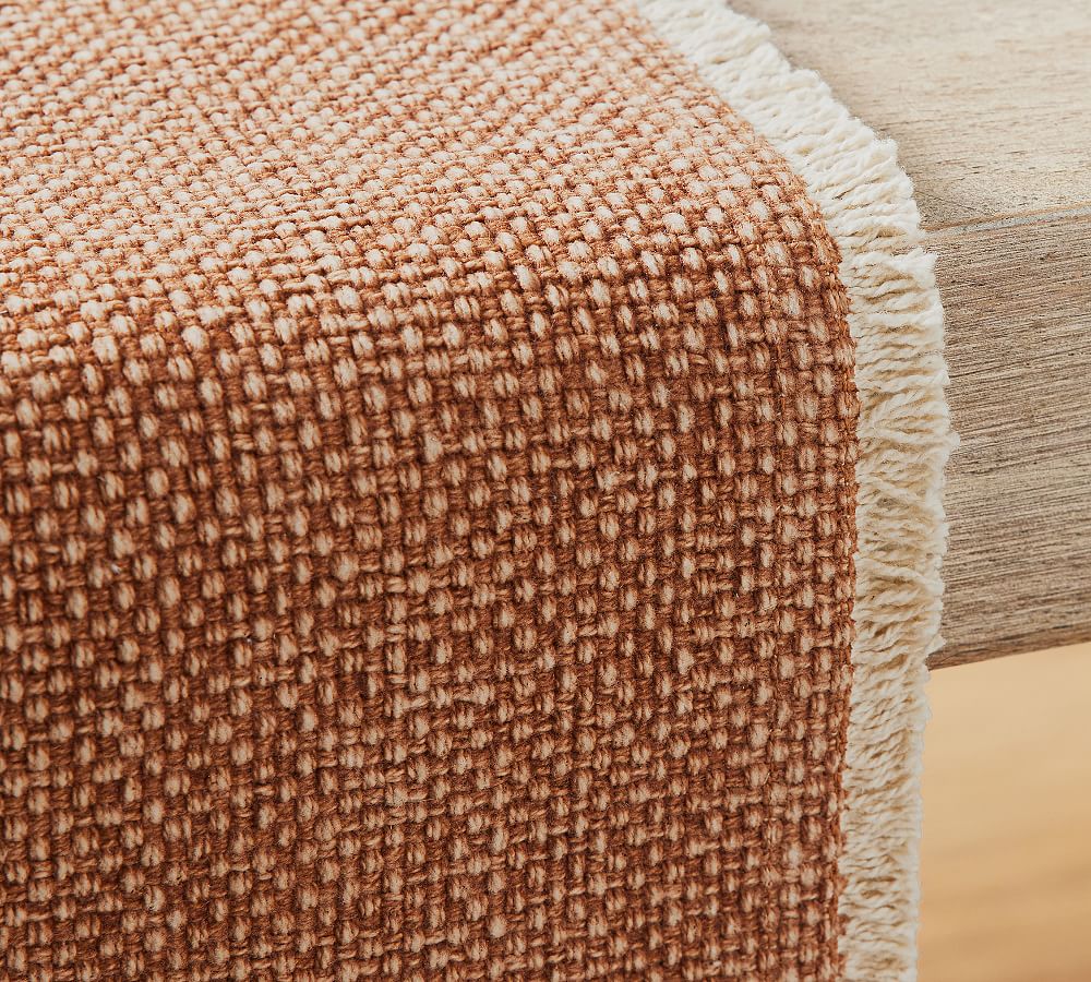 Mason Fringe Table Runner | Pottery Barn