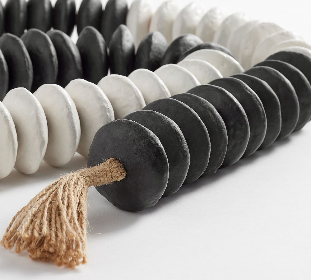 Artisan Handcrafted Two-Tone Terracotta Beaded Rope | Pottery Barn