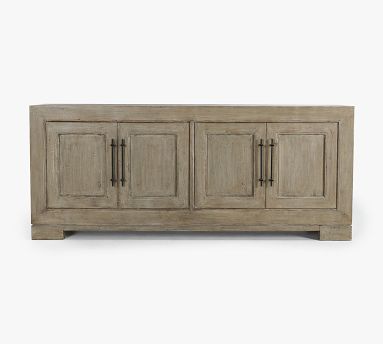 Mila Reclaimed Wood Media Console | Pottery Barn