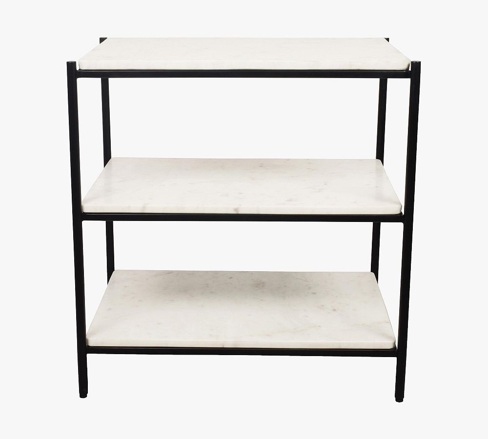 Xena Marble Nightstand | Pottery Barn