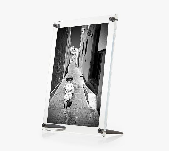 Acrylic Floating Tabletop Frame | Pottery Barn