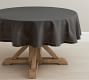 Belgian Linen Round Tablecloth | Pottery Barn