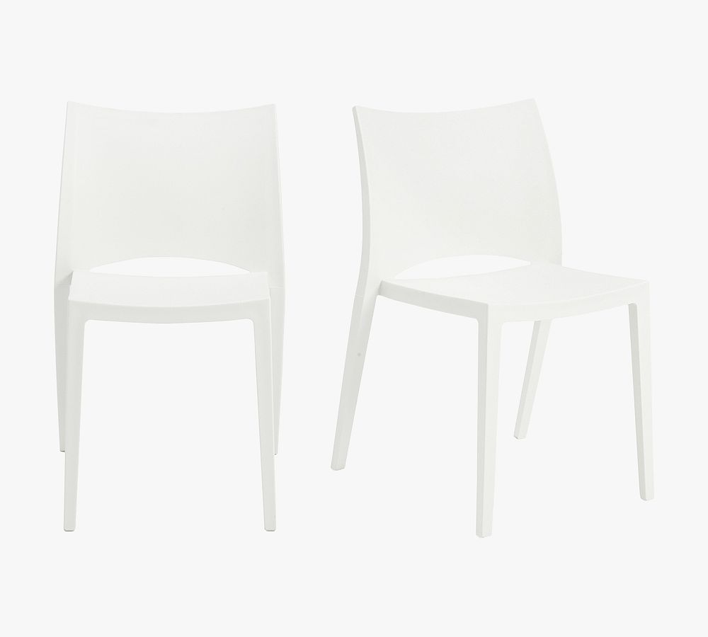 Dixie Stacking Dining Chairs - Set of 2 | Pottery Barn