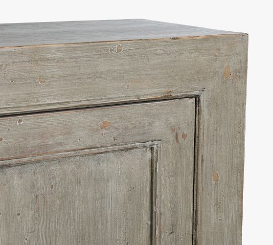 Mila Reclaimed Wood Media Console | Pottery Barn