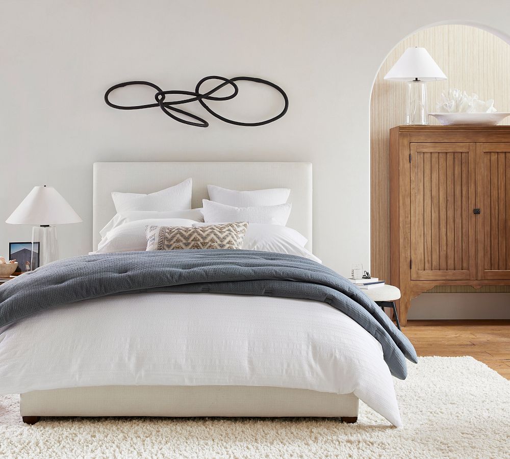 Noah Textured Duvet Cover | Pottery Barn