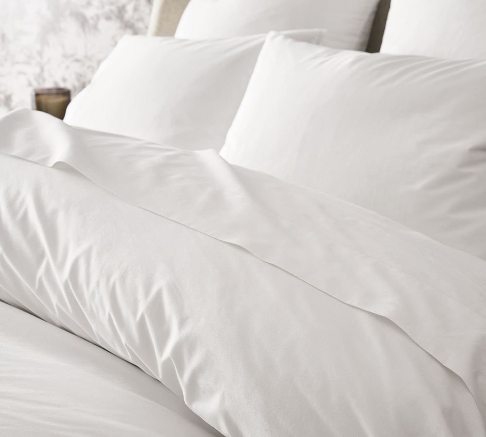 Retreat Essential Percale Bedding Bundle Set | Pottery Barn