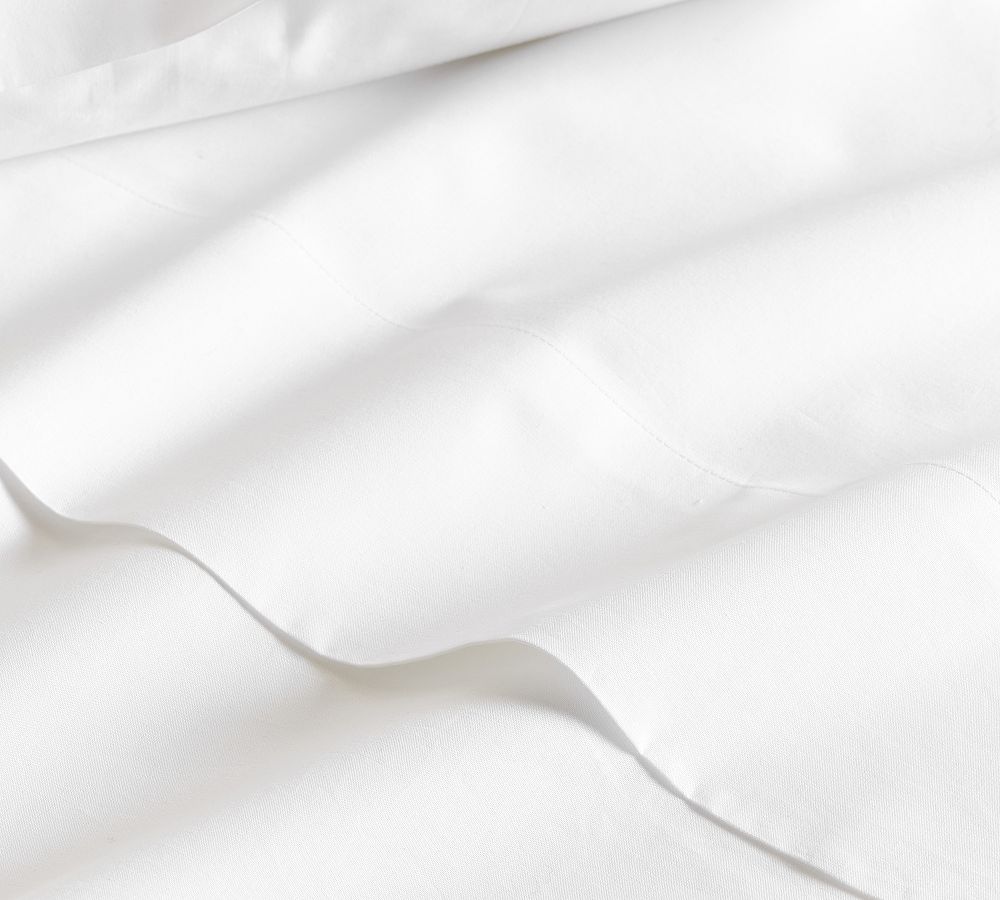 Retreat Standard Percale Flat Sheet | Pottery Barn
