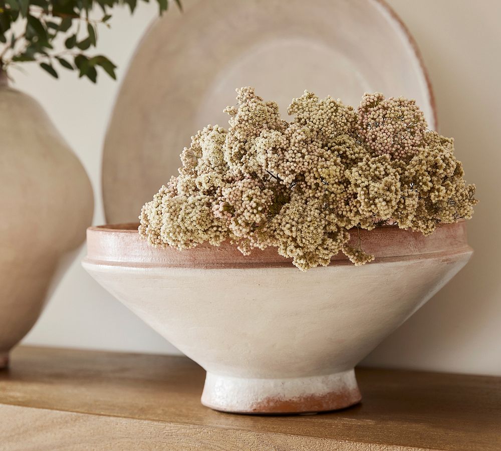 Handcrafted Glazed Terracotta Bowls | Pottery Barn