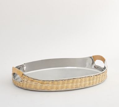 Harbour Woven Tray | Pottery Barn