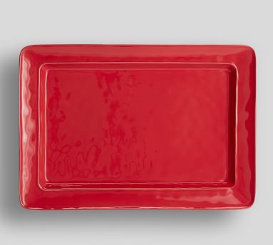 Cambria Handcrafted Stoneware Rectangular Serving Platter | Pottery Barn