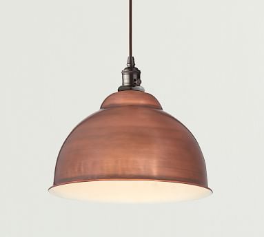 Metal Bell Cord Pendant | Pottery Barn