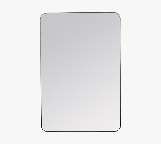 Slim Profile Rounded Edge Mirror | Pottery Barn