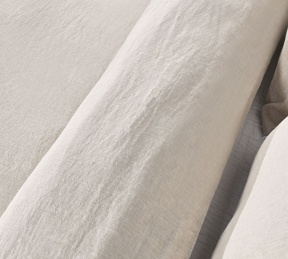 Caprina Linen Cashmere Duvet Cover | Pottery Barn
