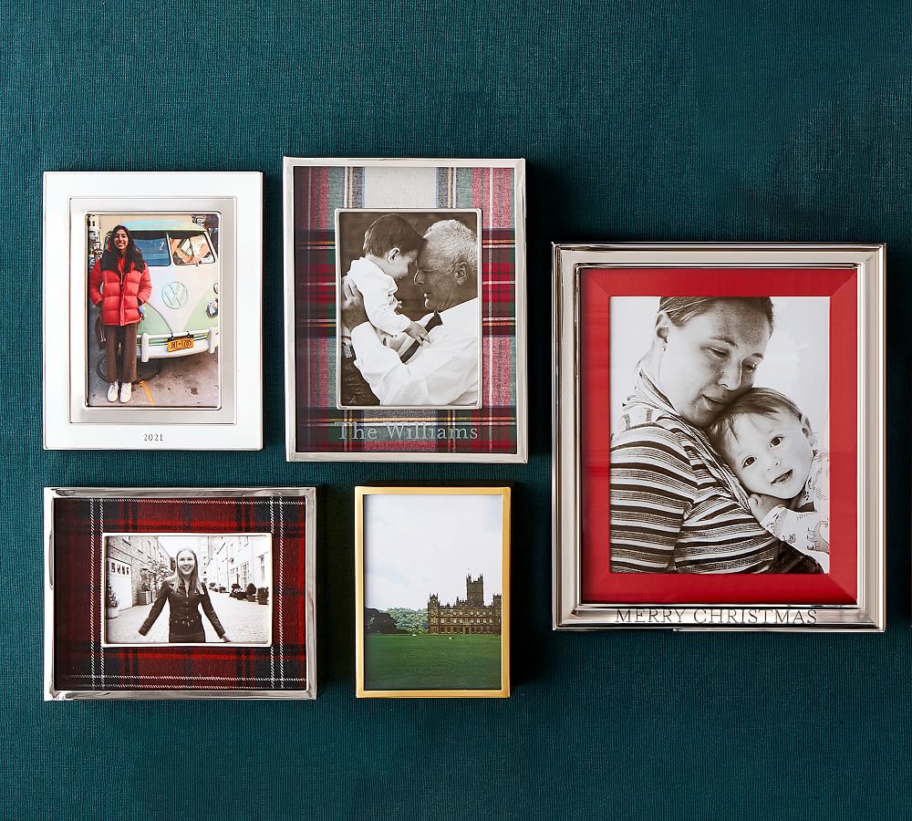 Stewart Plaid Frames | Pottery Barn