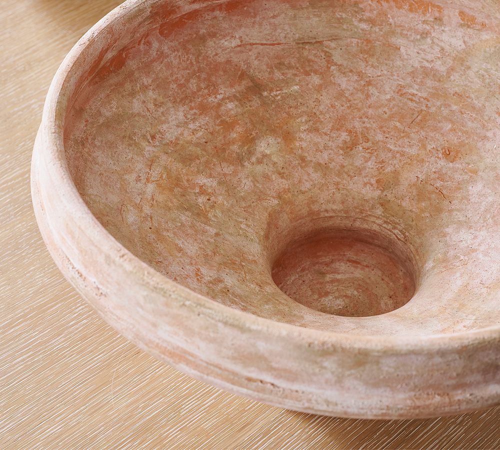 Solis Terracotta Bowl | Pottery Barn