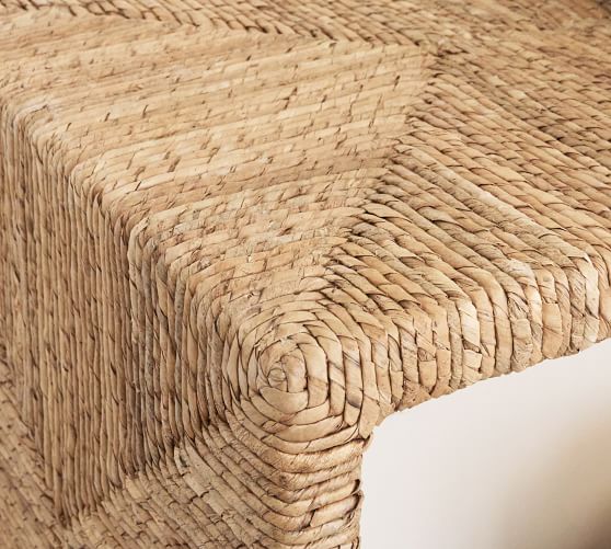 Malibu Woven Console Table | Pottery Barn