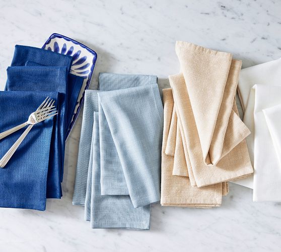Everyday Organic Cotton Napkins - Set of 4 | Pottery Barn