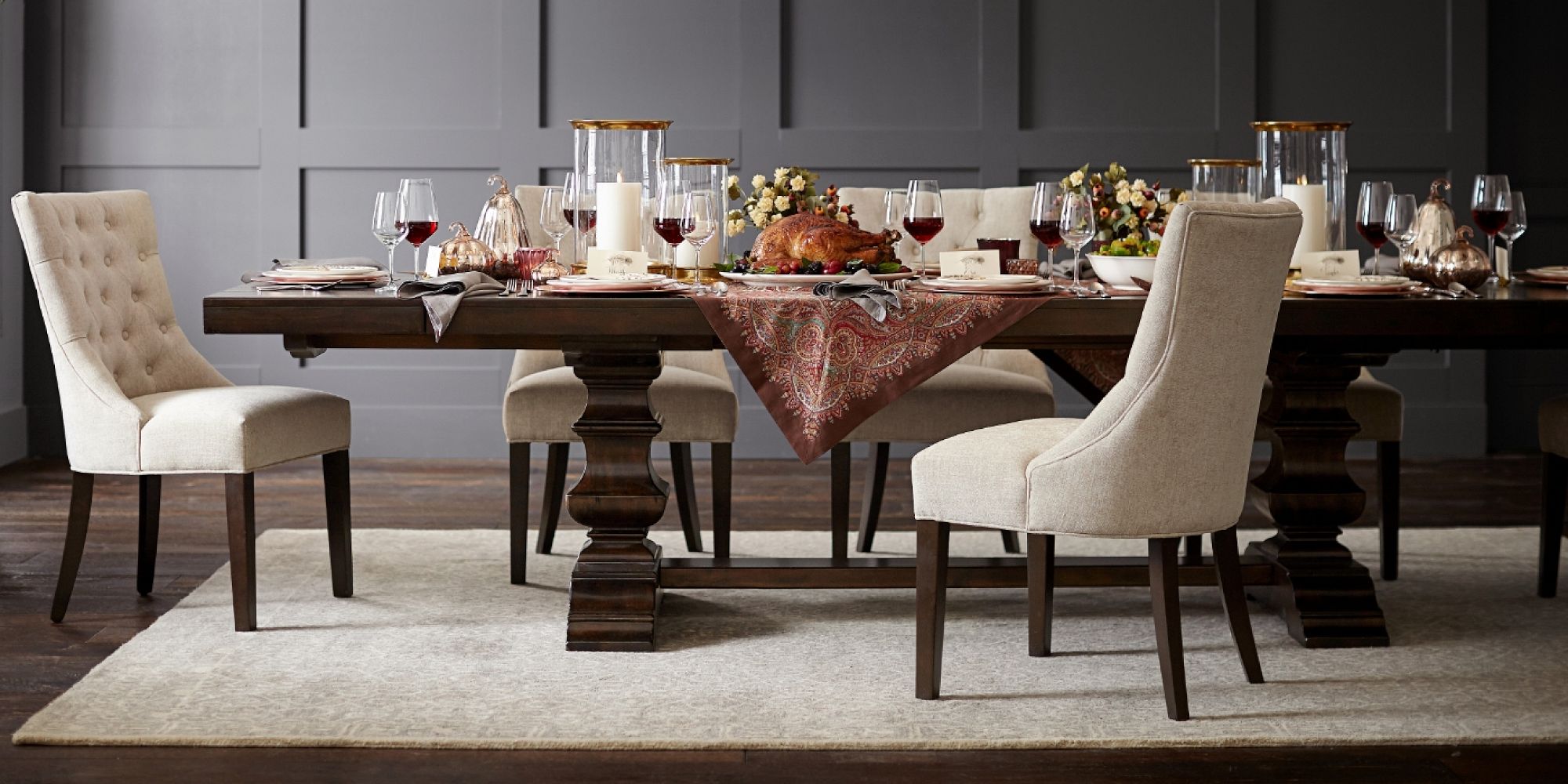 Banks Extending Dining Table | Pottery Barn