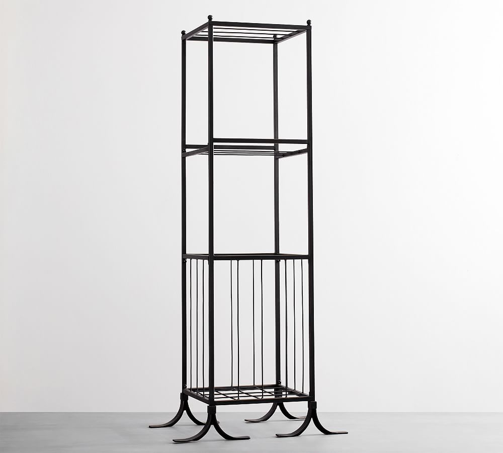 Bronze Pool Storage Towel/Shelf Hamper | Pottery Barn