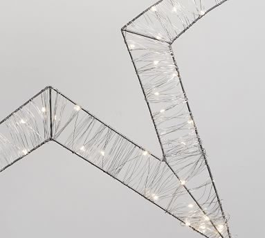 Light Up Star Wall Art - 36" | Pottery Barn